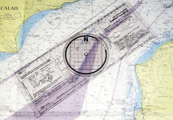 Règle de navigation - rapporteur breton - BRYC