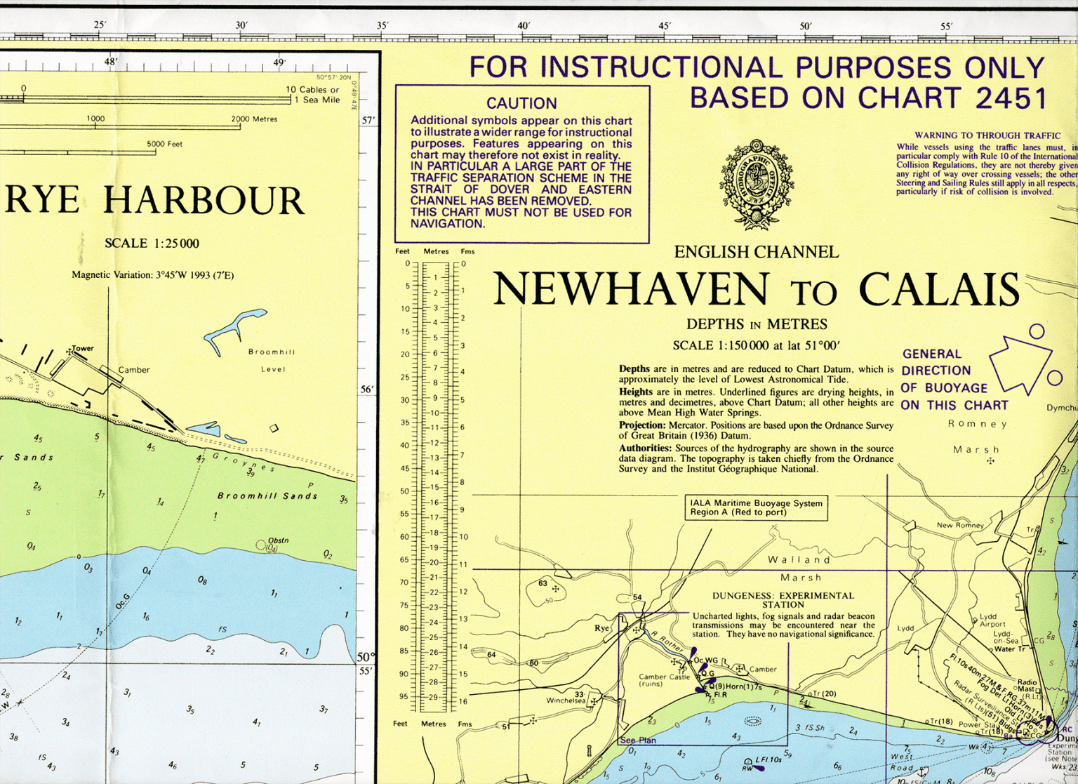 Carte d'exercice - Admiralty 5055 - BRYC